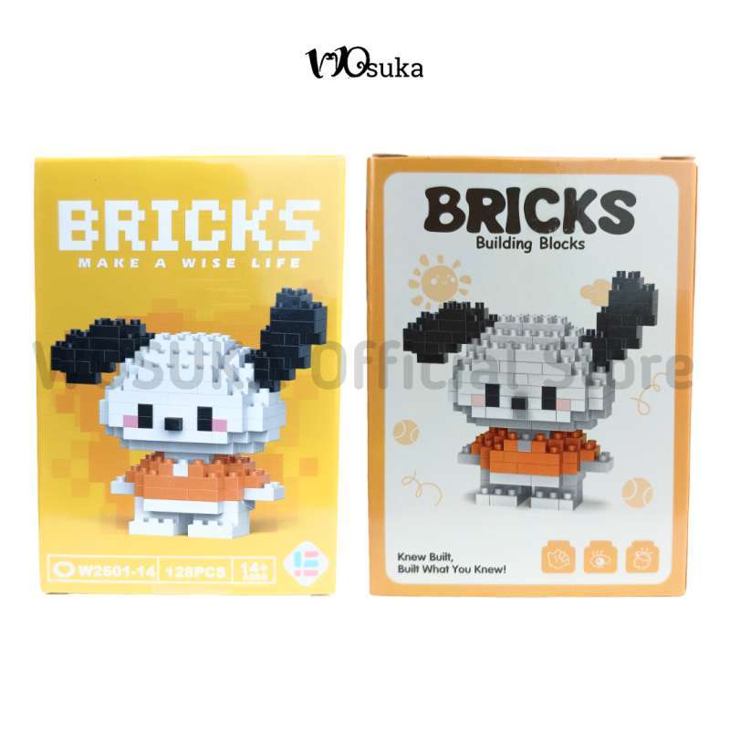 Promo Wosuka Nano Bricks Mainan Balok Building Nano Block Model Kartun ...