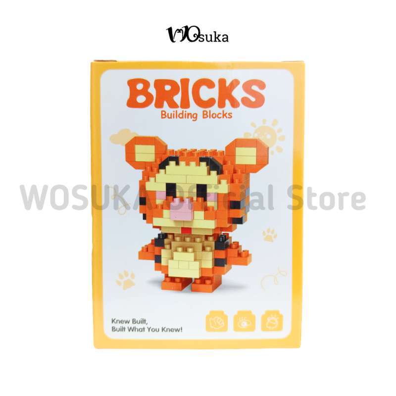 Promo Wosuka Nano Bricks Mainan Balok Building Nano Block Model Kartun ...