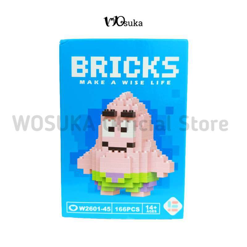 Promo Wosuka Nano Bricks Mainan Balok Building Nano Block Model Kartun ...