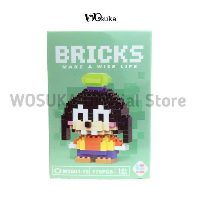 Promo Wosuka Nano Bricks Mainan Balok Building Nano Block Model Kartun ...