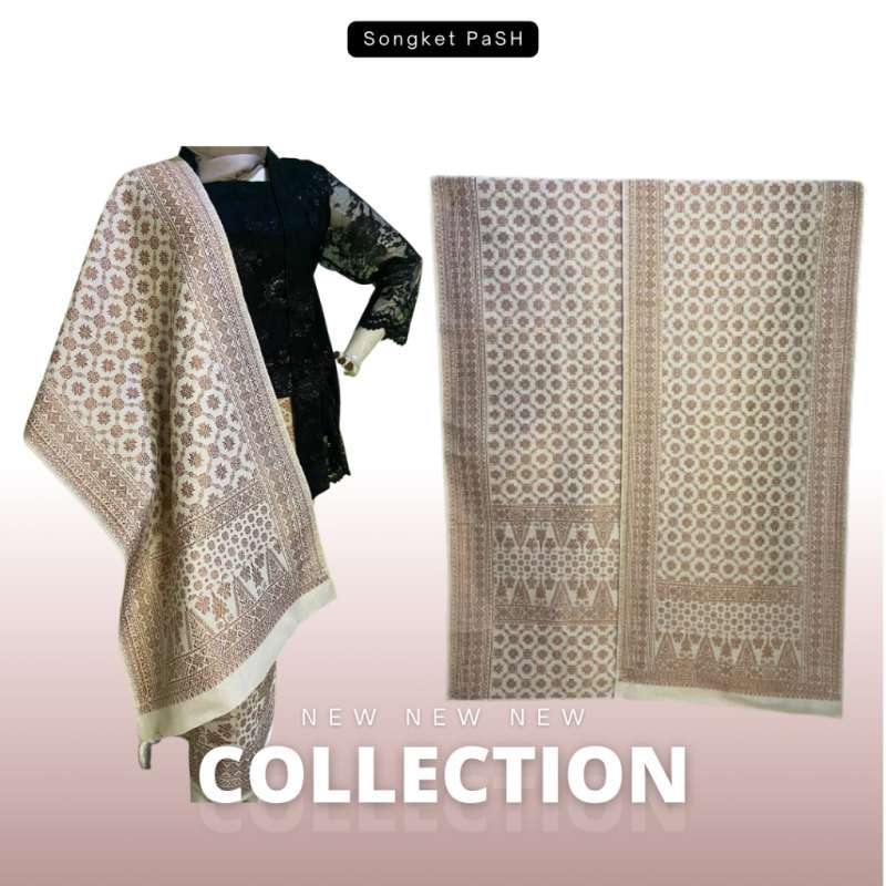 Jual Songket Pash - Songket Palembang Motif Lepus Tembaga Gebeng Tenun Asli Berbagai Macam Motif ...