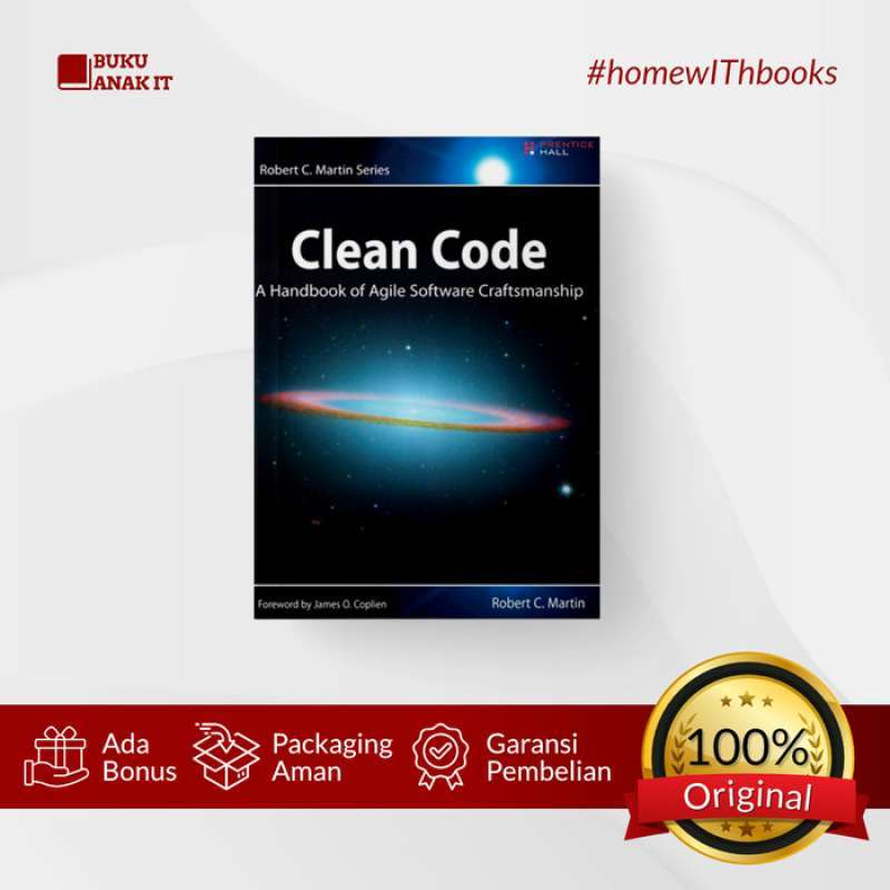 Jual Buku Clean Code: A Handbook Of Agile Software Craftsmanship Di ...