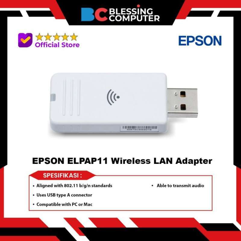 Jual Epson Elpap11 Wireless Lan Adapter Di Seller Blessing Computer Official Store - Blessing ...