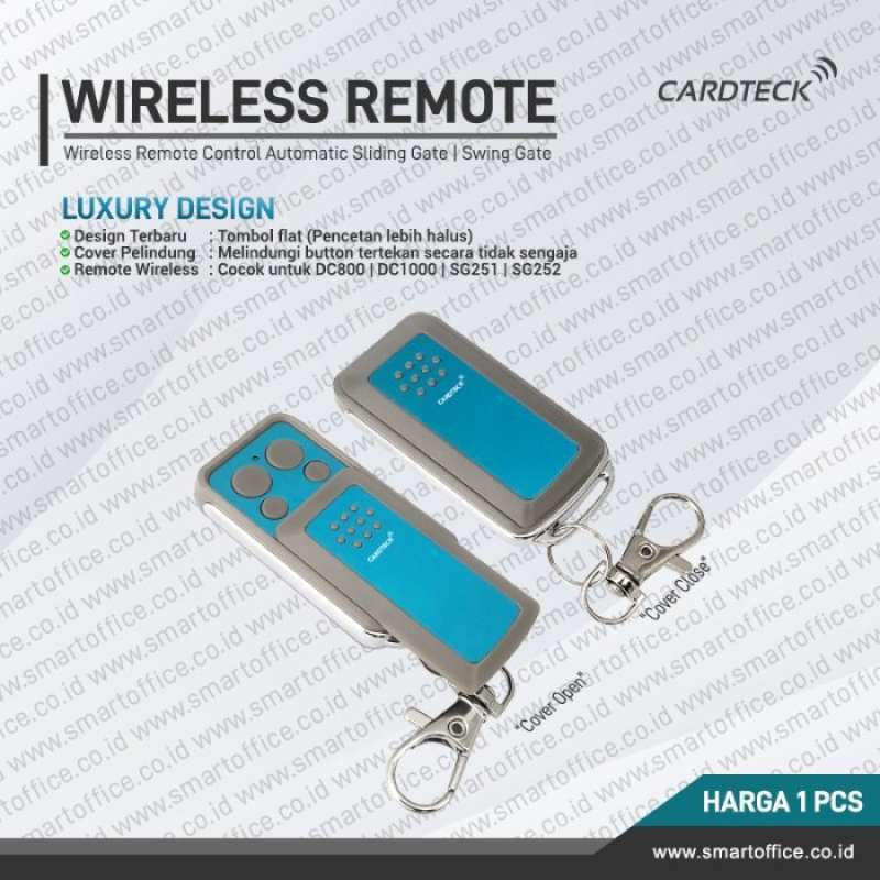 Promo Remote Control Wireless Pagar Kanopi Sliding Otomatis Cardteck ...