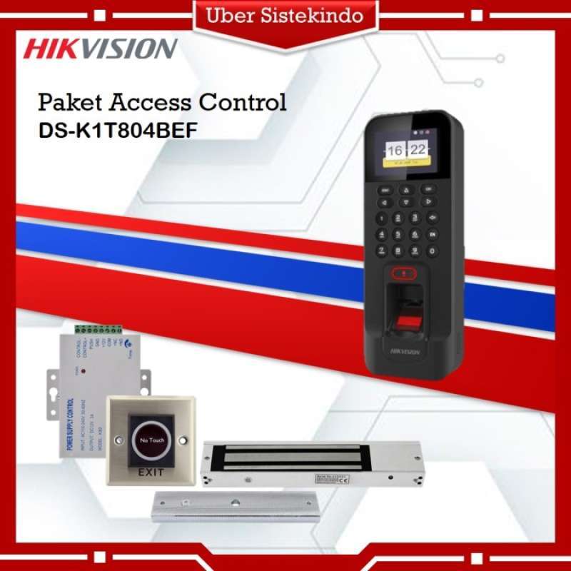 Promo Paket Access Control Hikvision Fingerprint Rfid 125khz Diskon 50% Di Seller Selera_kita ...