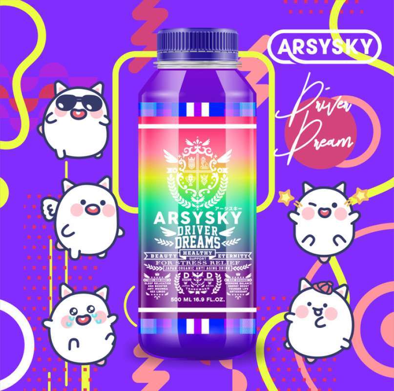 Promo Dd Driver Dream 500ml Arsysky Minuman Awet Muda 100% Organik Diskon 33% Di Seller Lucky ...