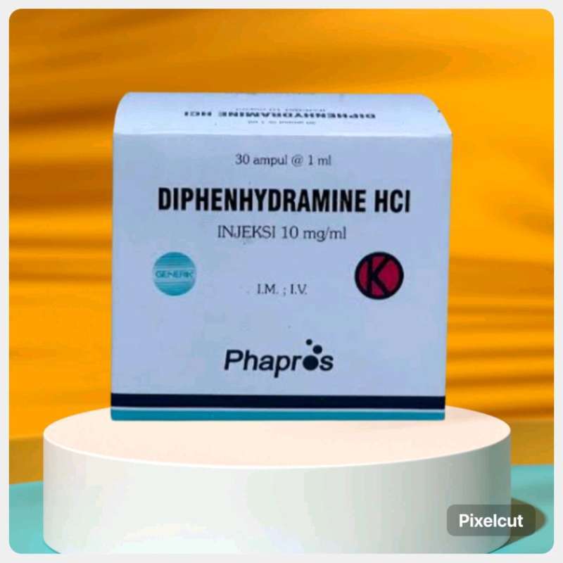 Jual Diphenhydramine /box.injeksi. Exp 2025 Di Seller Sehat Shop - Pal ...