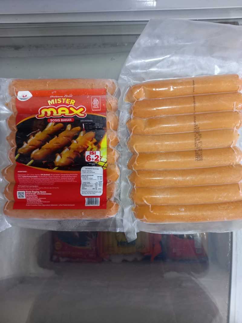 Jual Mister Max Sosis Jumbo Isi 8 Di Seller Radja Frozen Food - Lubang ...