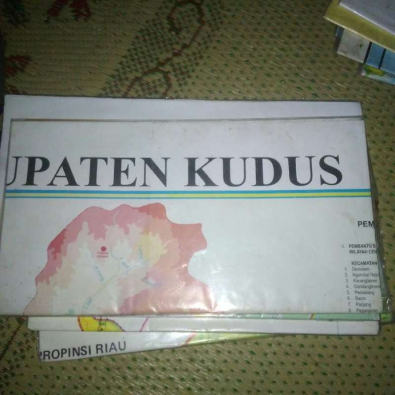 Jual Peta Kabupaten Kudus Di Seller Hachi - Cengkareng Timur, Kota ...