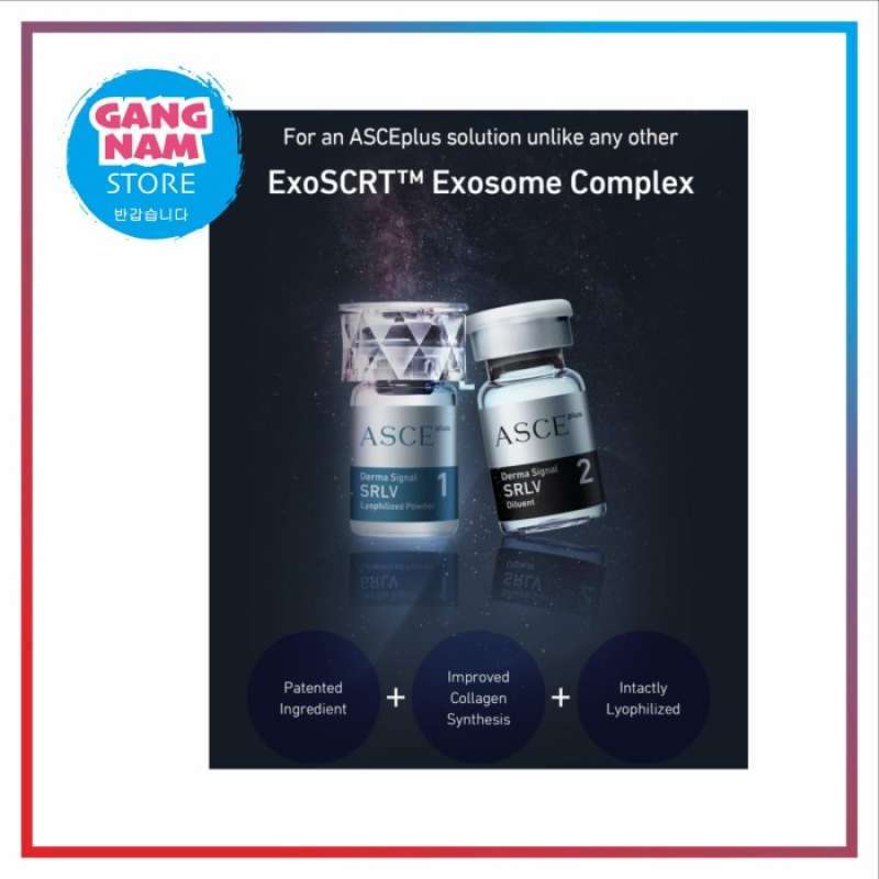Promo Asce + Dual Exosome Terbaru 2023 Ori 100% Kecantikan Wajah Skinbooster Diskon 33% Di ...
