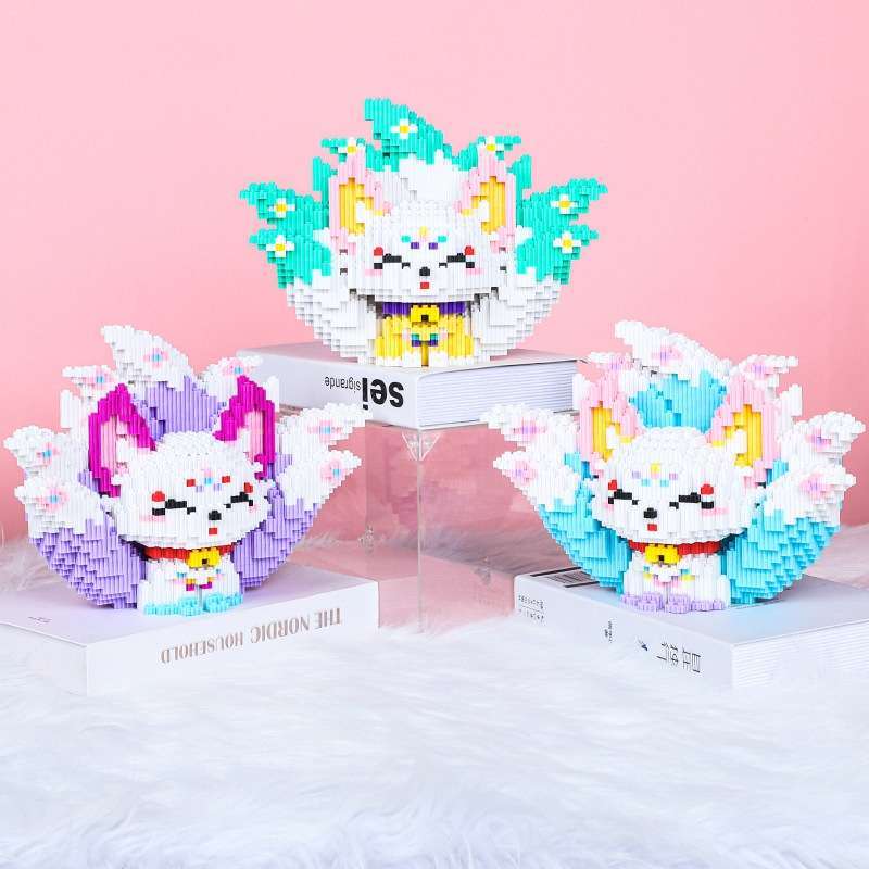 Jual Micro Block Mikro Blok Model Karakter Gumiho/ Nine Tail Fox Korea ...