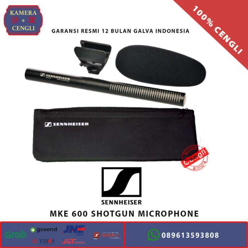 Promo Sennheiser Mke 600 Shotgun Microphone Original - Garansi Resmi ...