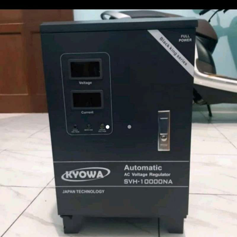 Jual Stabilizer Kyowa 10000w Svh-5000na 5kva 5kwh Digital Voltage Japan ...