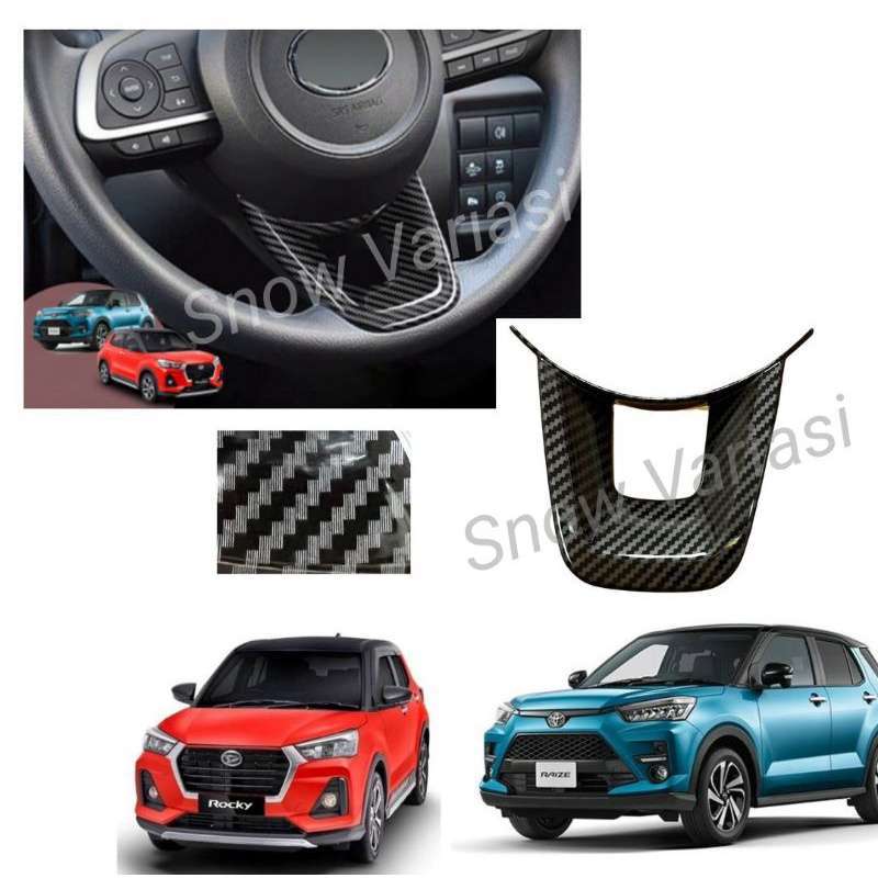 Promo Panel Cover Steering Stir Otoproject Raize / Rocky - Carbon ...