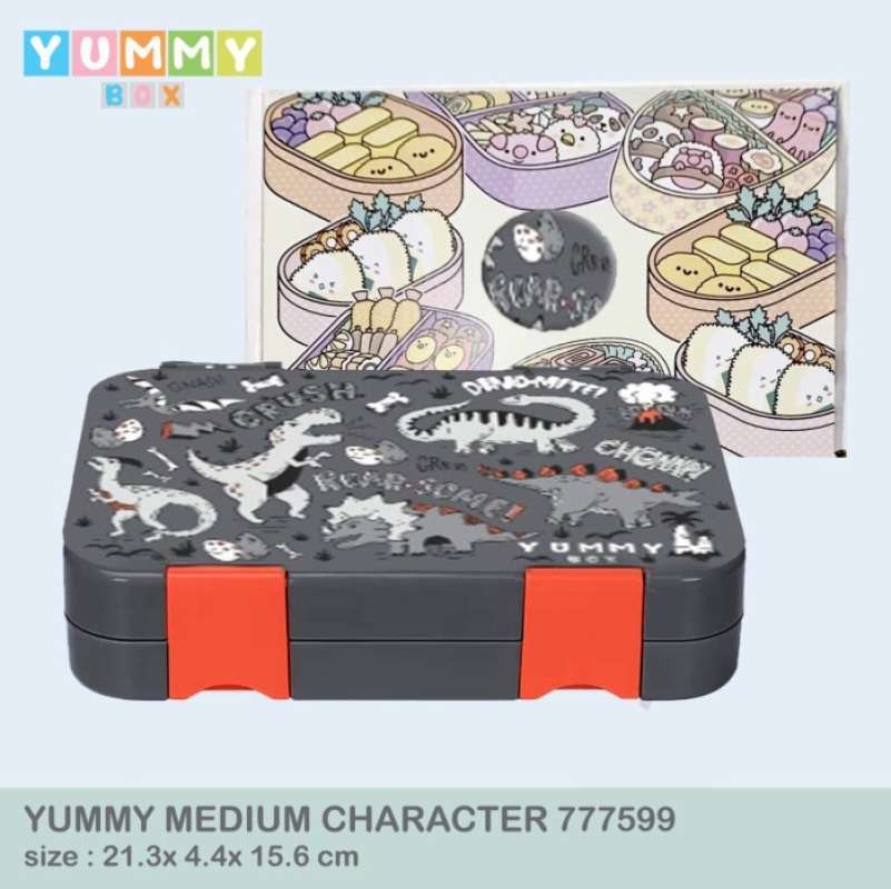 Jual Yummy Box Medium Characters Bento Colors 777599 Di Seller Shin ...