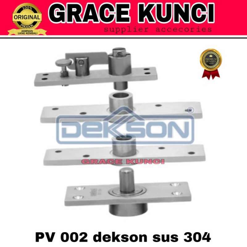Promo Engsel Pivot Dekson Deluxe Pv 002 Engsel Putar Pintu Pivot Hinge ...