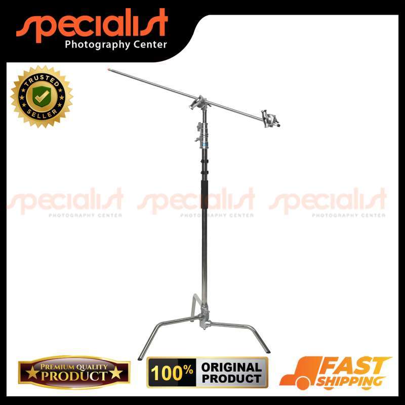 Jual Weisheng C Stand 40 Heavy Duty Light Stand With Wheels For Studio ...