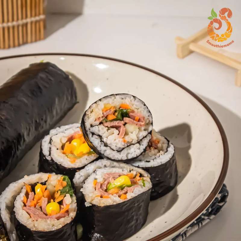 Jual Sushi Roll Dori Roll Kimbap Gimbap Sayur Ikan Dori Enak Sehat ...
