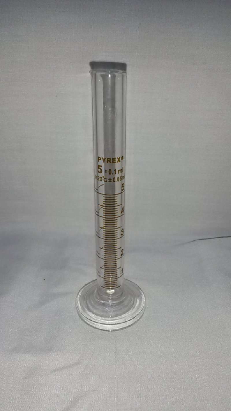 Jual Gelas Ukur Pyrex Atau Measuring Cylinder 5 Ml Murah Di Seller ...