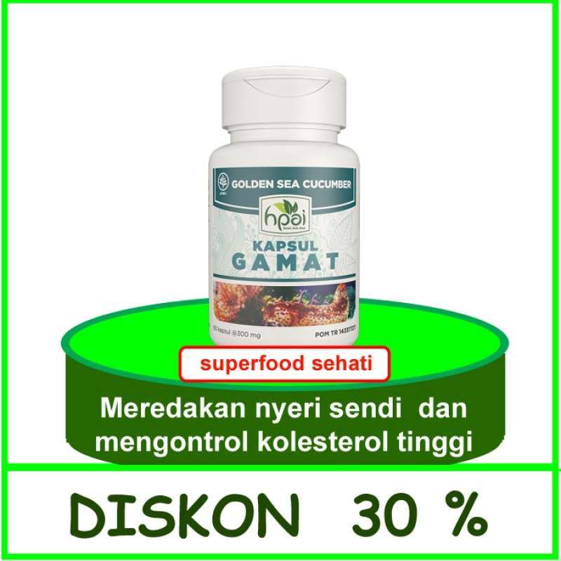 Promo Gamat Kapsul Hni Hpai Atasi Nyeri Sendi Dan Tulang Maag Akut ...