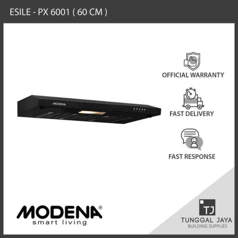 Jual Exhaust Fan Modena Esile Px6001 / Cooker Hood Kompor / Penyedot ...