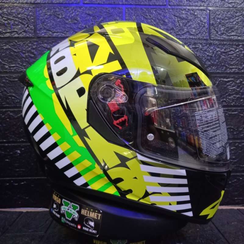 Promo Agv Helm K-3 Sni Top Asia Fit Tribe 46 Agv K3 Asia Fit Diskon 23% ...