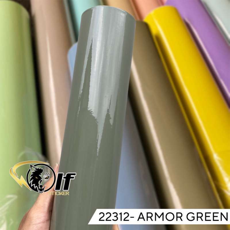 Promo Skotlet Hijau Matcha Glossy Sticker Scotlite Hijau Armor Pastel ...