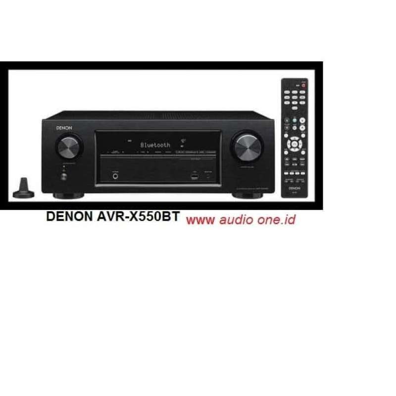 Promo Denon Avr X550 Bt / X 550 Bt / X-550bt 5.2 Channel Ultra Hd Receiver Diskon 23% Di Seller ...