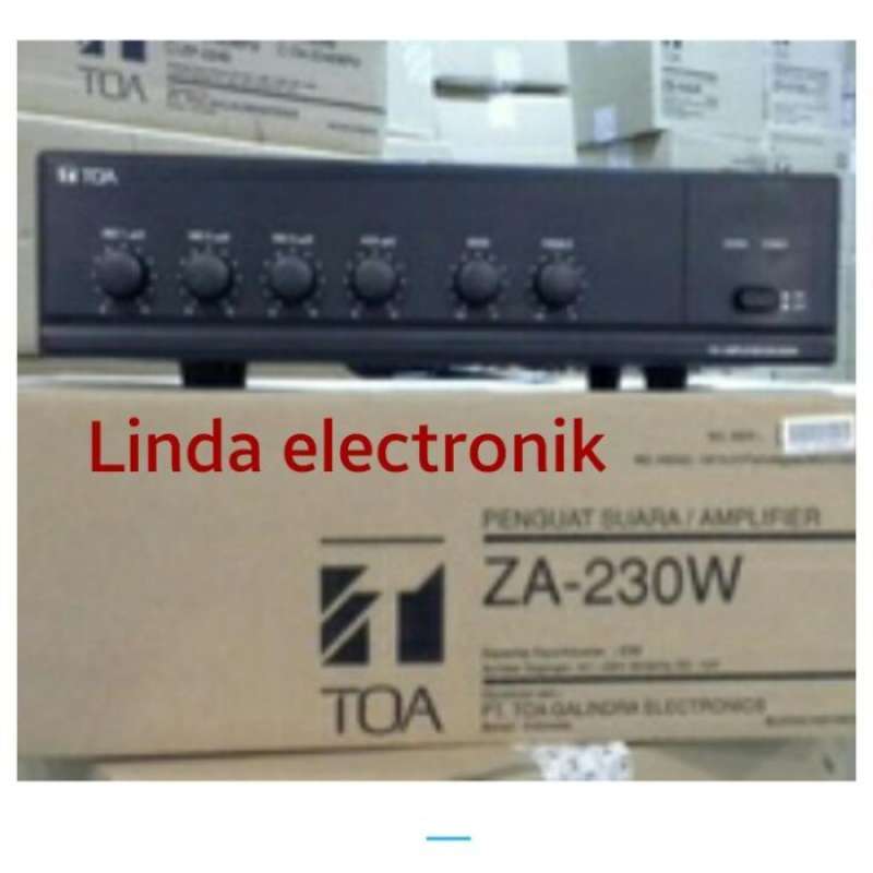 Jual Mixer Ampli Toa Za 230w ( Original ) 30 Watt Di Seller Indah Purnama Tech - Tegal Alur ...