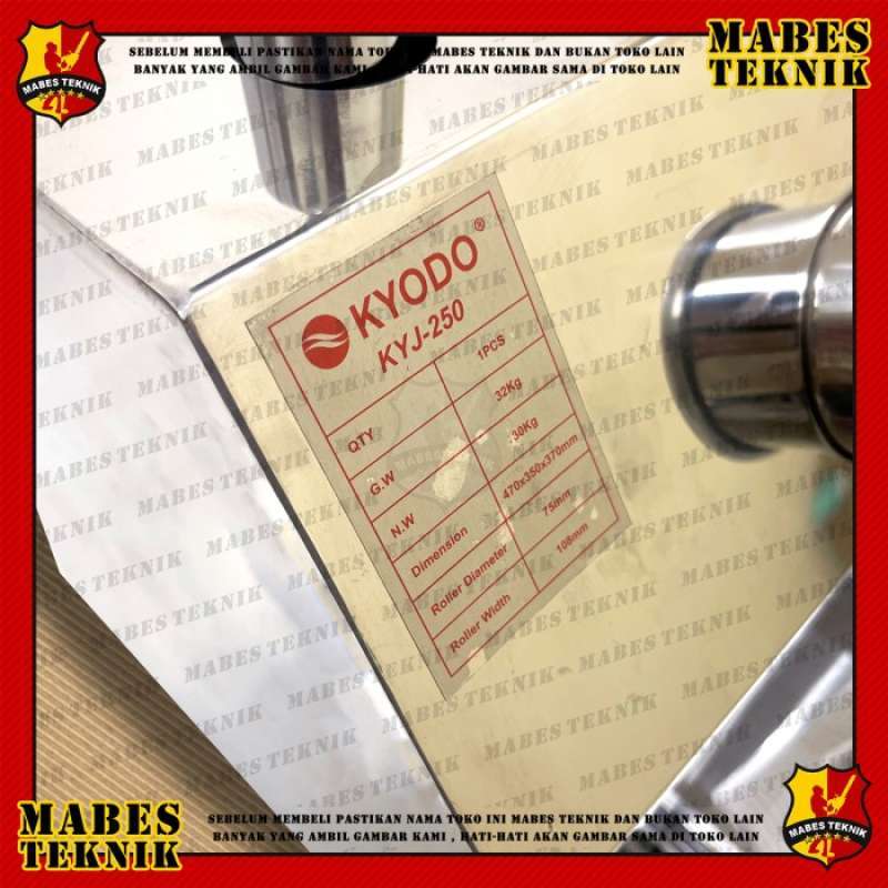 Promo Alat Press Tebu Sugar Cane Gilingan Tebu Kyodo Kyj 250 Mesin ...