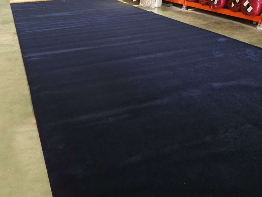 Promo Karpet Lantai Meteran Tebal 20mm Navy Royale Diskon 50% Di Seller ...