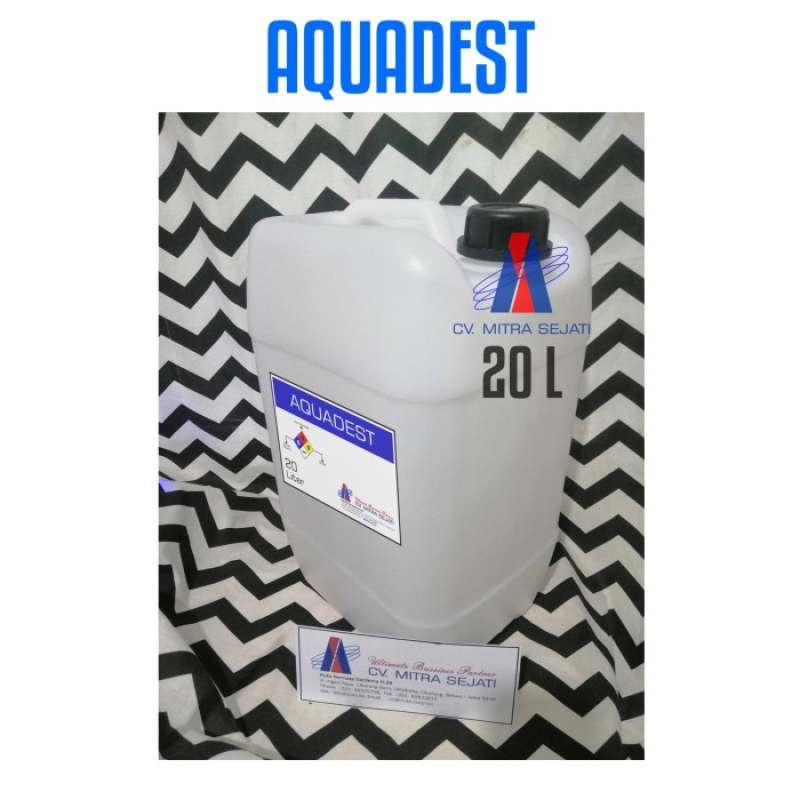 Jual Aquadest Aquades 20 Liter / Distilled Water / H2o / Air Murni Di Seller Rukia - Cengkareng ...