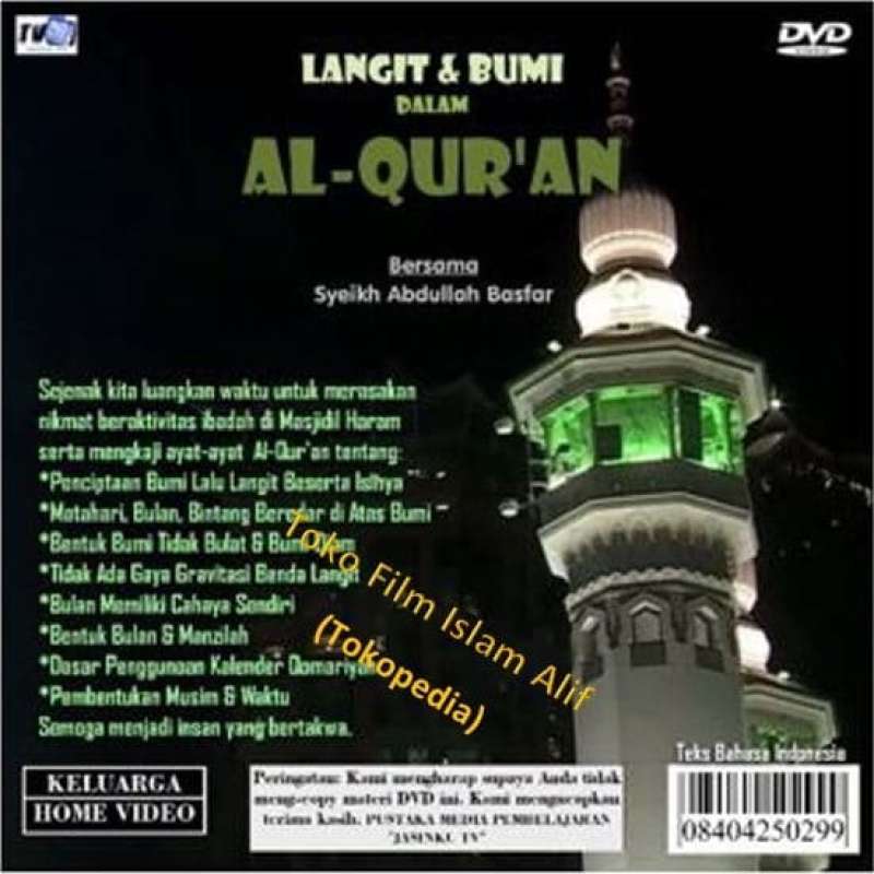 Jual 4 Dvd Islami Film Dokumenter Islam Al Quran & Bumi Video Anak ...