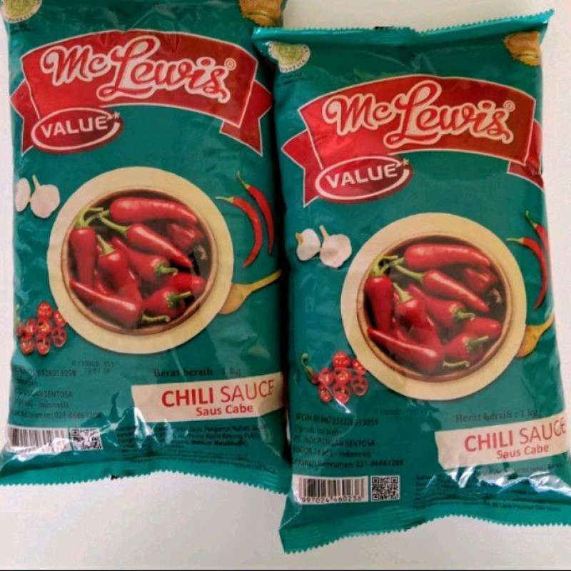 Jual Mc Lewis Chili Sauce 1 Kg Mc Lewis Saus Cabe Di Seller Sumber ...