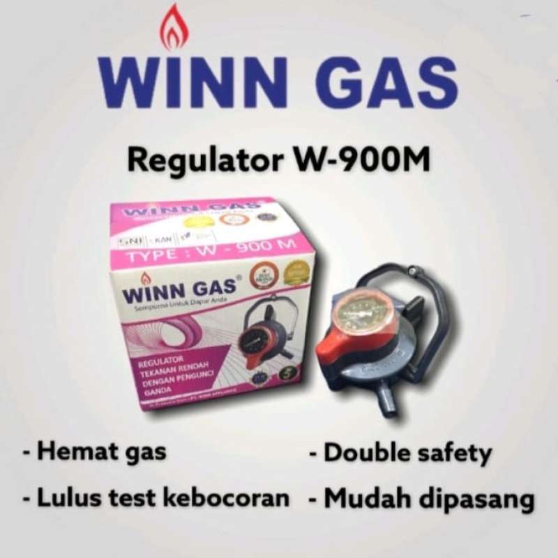 Promo Terbaik Regulator Double Lockn Gas W 900 Mn Gas Tekanan Rendah ...