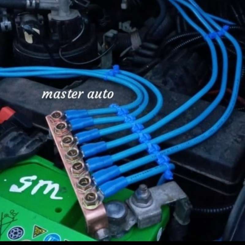Promo Grounding Cable Master Auto 10mm 7titik Header 7lubang Diskon 33% ...