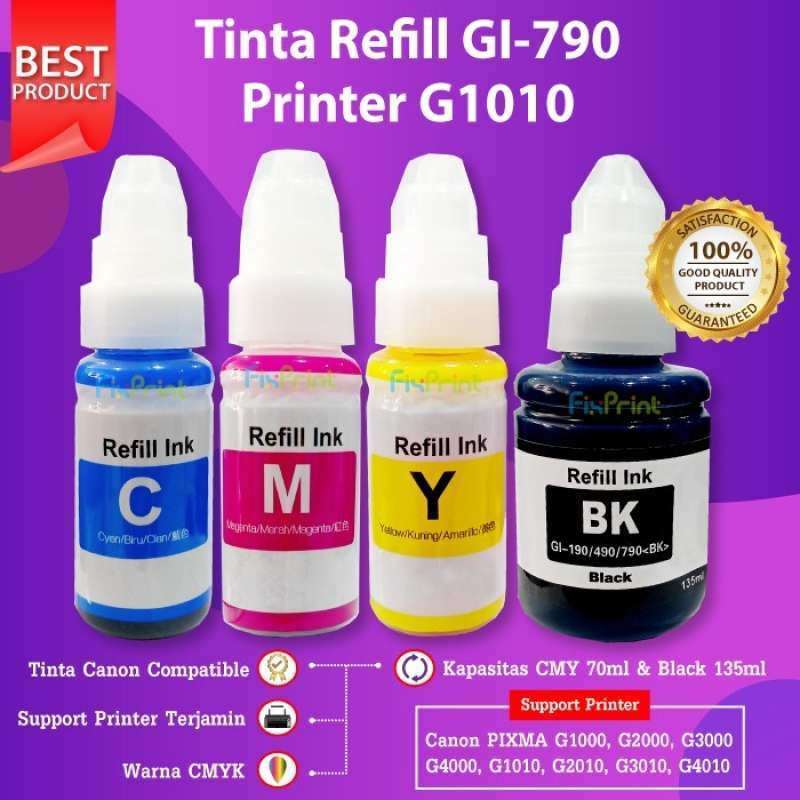 Promo 100% Produk Ori Tinta Refill Gi790 Gi 790 Canon G1010 G1000 G2000 ...