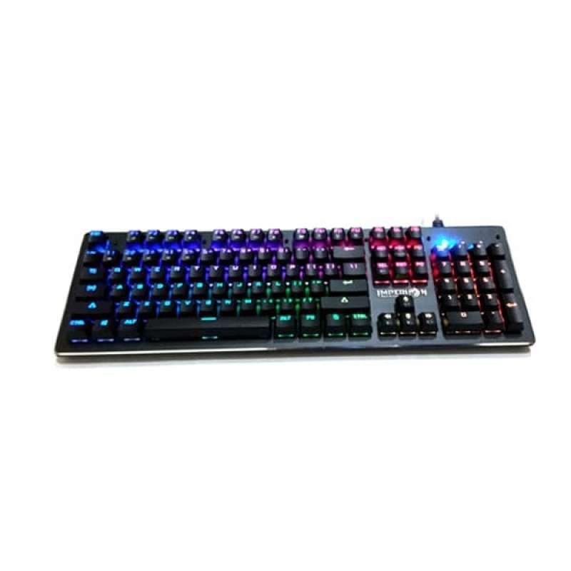 Jual Imperion Gaming Keyboard Mech 10 Rgb Mechanical Blue Switch Di ...