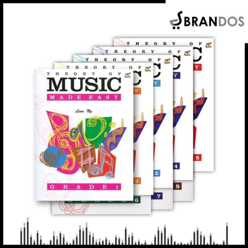 Jual Buku Musik Teori Anak Theory Made Easy Grade 1-8 Music Book Lina ...