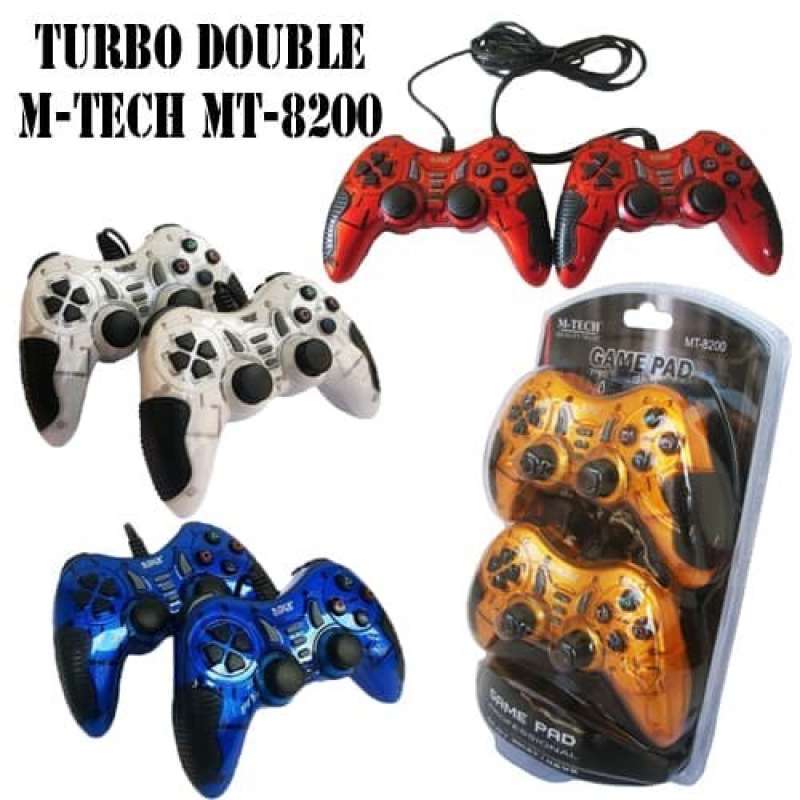 Jual M-tech Gamepad Stick Usb Double Turbo Mt-8200 - Biru Di Seller Zenin - Cengkareng Timur ...