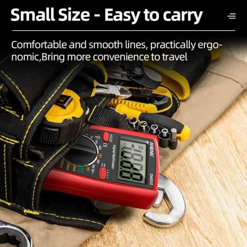 Jual Digital Multimeter Voltage Tester Dm850 Tespen Listrik Alat Tester ...