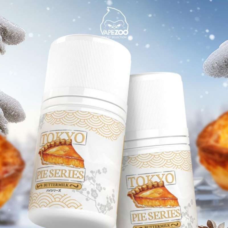 Jual Tokyo Pie Series Buttermilk 60ml / Liquid Tokyo Pie - Fb 3mg 60ml ...
