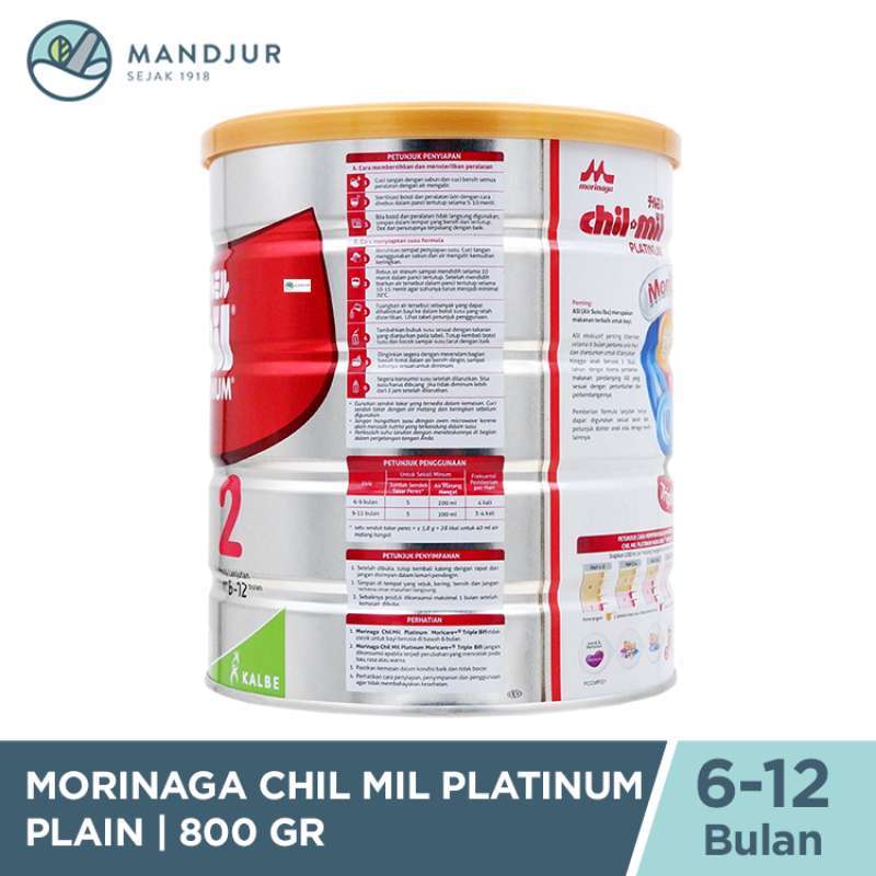 Jual Morinaga Chil Mil Platinum 800 Gr - Susu Formula Bayi Lanjutan Di ...