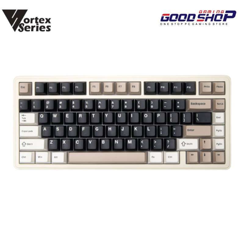 Promo Vortexseries Ns 75 Qmk/via Wireless Tri Mode 75% Gasket Mount Keyboard Diskon 25% Di ...