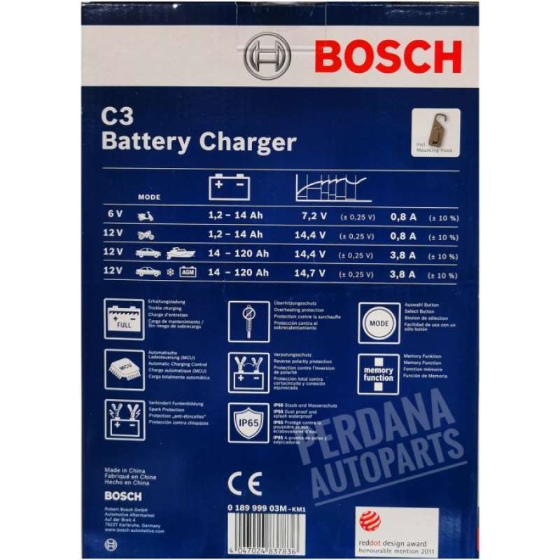 Bosch C3 Symbole