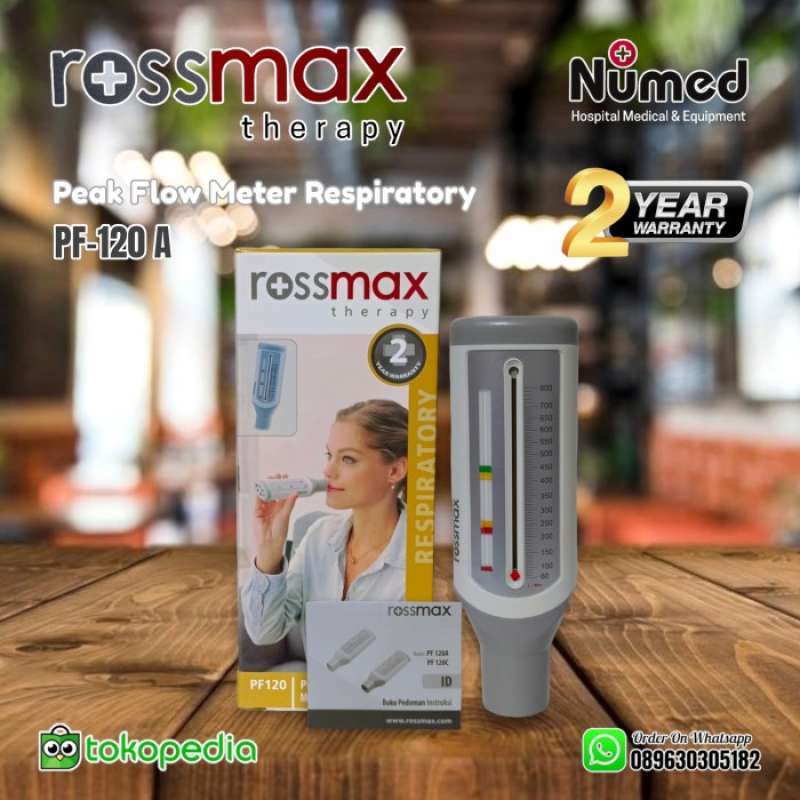 Promo Rossmax Pf120a Peak Flow Meter Respiratory Alat Cek Asma Ukuran ...