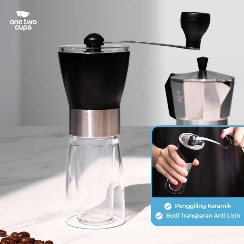 Jual Alat Penggiling Kopi Manual Coffee Grinder Adjustable Ts-01 Alat ...
