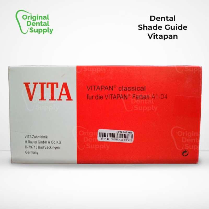 Promo Dental Shade Guide Vitapan Vita 16 Warna Gigi Diskon 33% Di ...