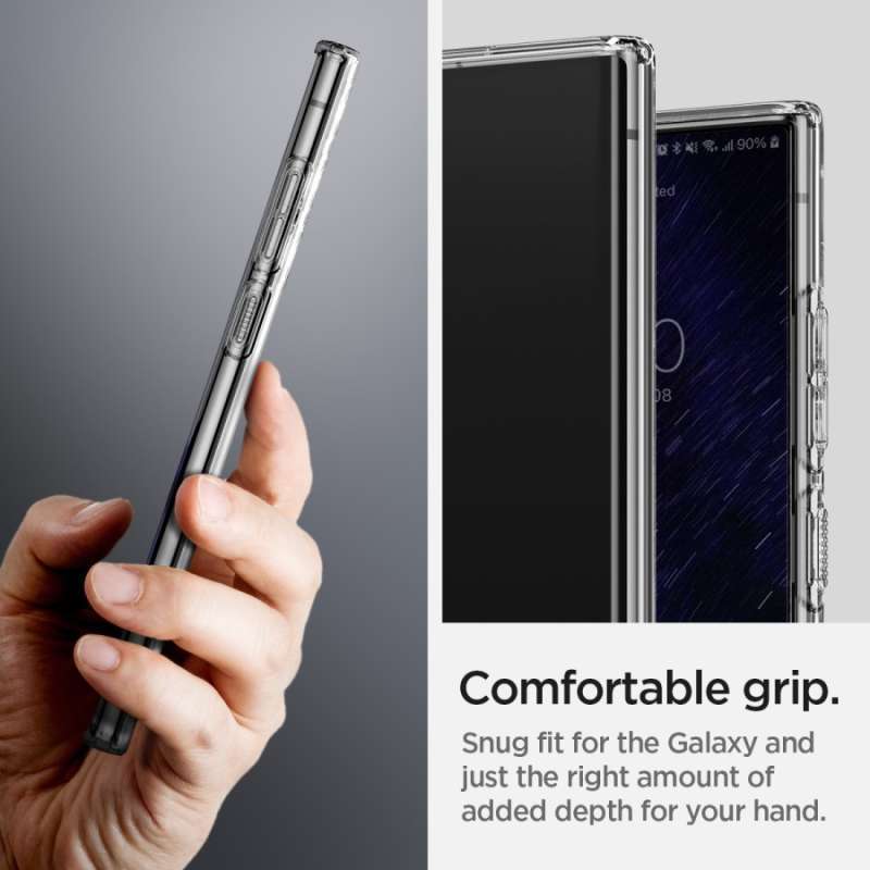 Promo Case Samsung Galaxy S22 Ultra Plus Spigen Liquid Crystal Clear ...