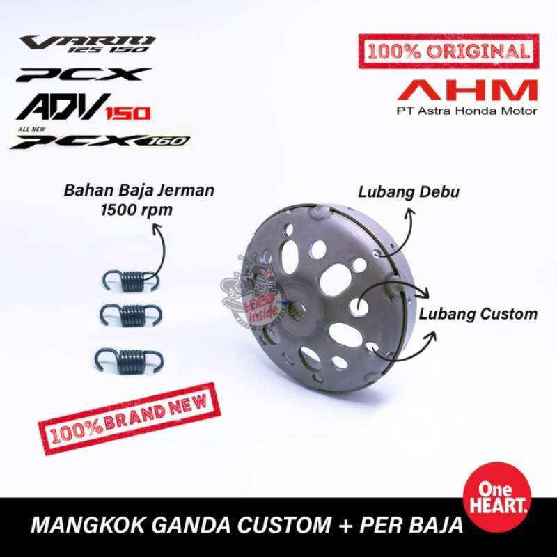 Promo Mangkok Ganda Original Ahm All New Pcx 160 + Per Sentri Baja ...